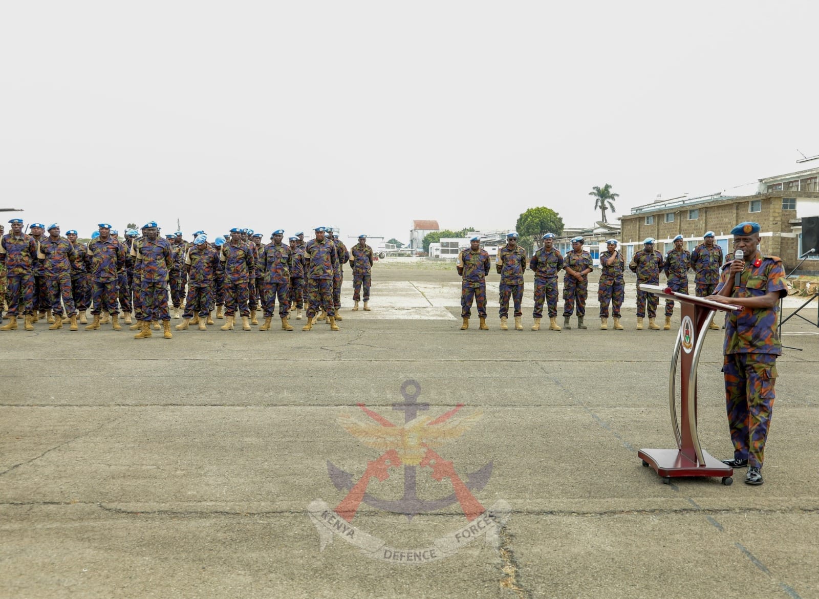 FOURTH QUICK REACTION FORCE CONTINGENT TO DRC FLAGGED OFF – Ministry of Defence – Kenya