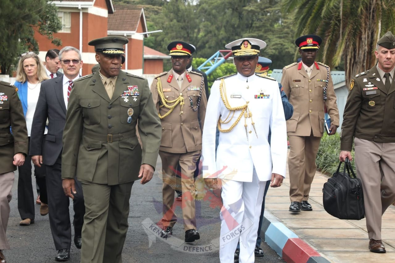 U.S. AFRICOM COMMANDER VISITS KENYA’S DEFENCE HEADQUARTERS – Ministry ...