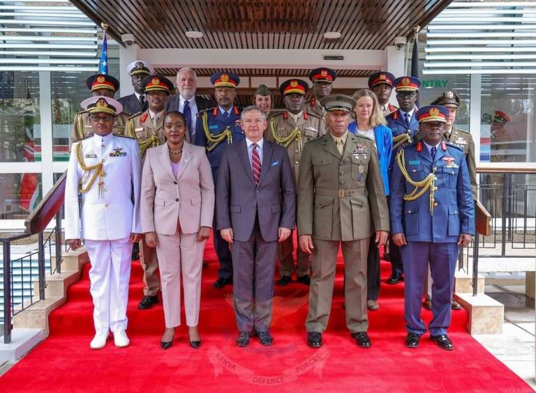 U.S. AFRICOM COMMANDER VISITS KENYA’S DEFENCE HEADQUARTERS – Ministry ...