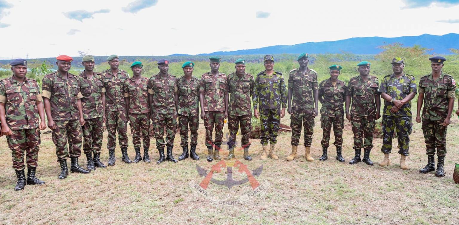 CDF VISITS 30 SPECIAL FORCES REGIMENT – Ministry of Defence – Kenya