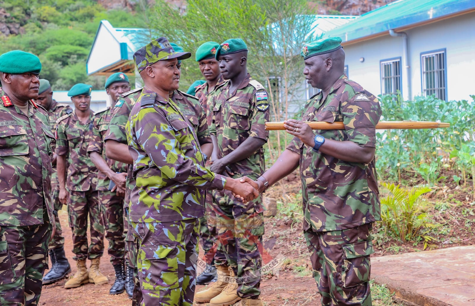 CDF VISITS 30 SPECIAL FORCES REGIMENT – Ministry of Defence – Kenya
