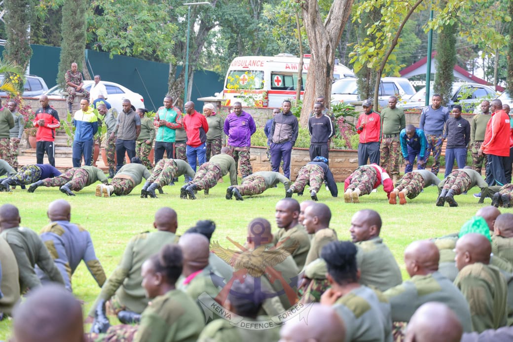DHQ CAU CONDUCTS DEFENCE FORCES PHYSICAL READINESS TEST – Ministry of ...
