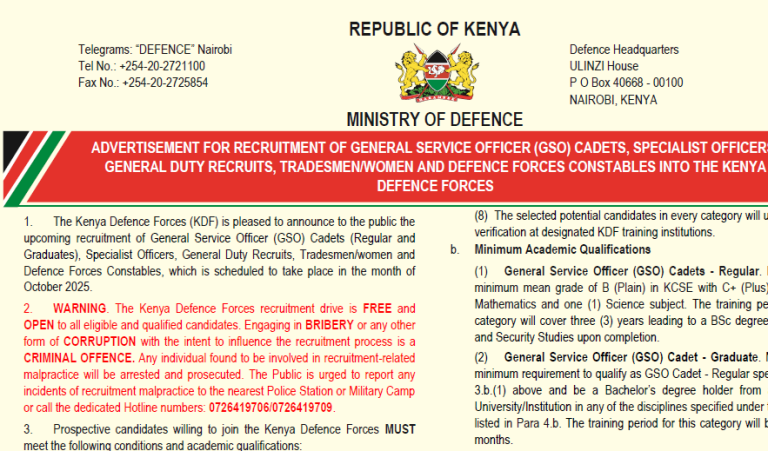 ADVERTISEMENT FOR RECRUITMENT OF GENERAL SERVICE OFFICER (GSO) CADETS, SPECIALIST OFFICERS ...