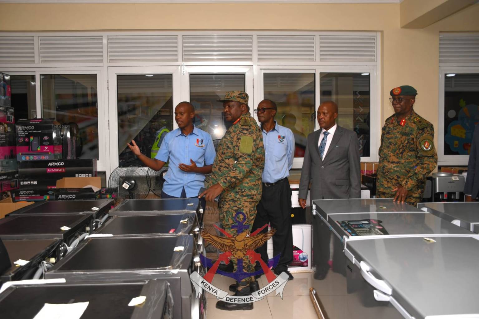 UPDF DELEGATION VISITS KENYA DEFENCE FORCES WELFARE SERVICES – Ministry ...